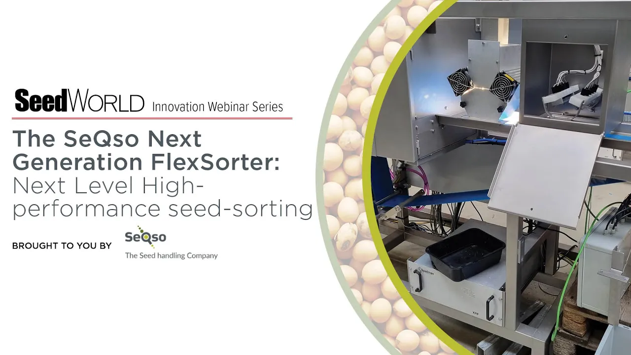 SeQso Next Generation FlexSorter: Next Level High-performance seed ...