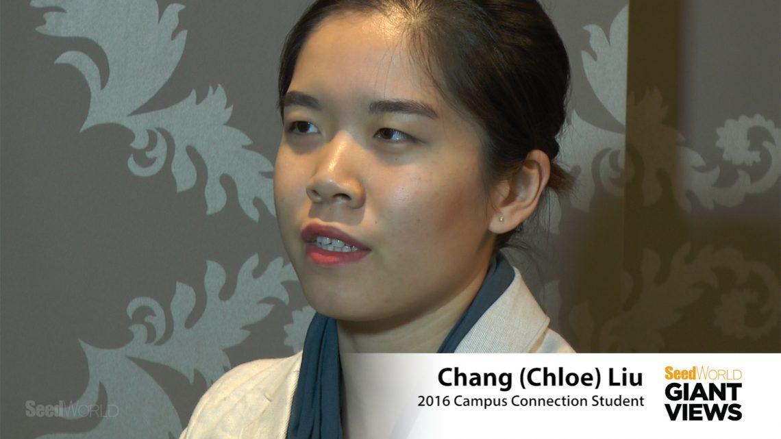 Chang (Chloe) Liu (Iowa State University) 2016 Campus Connection ...