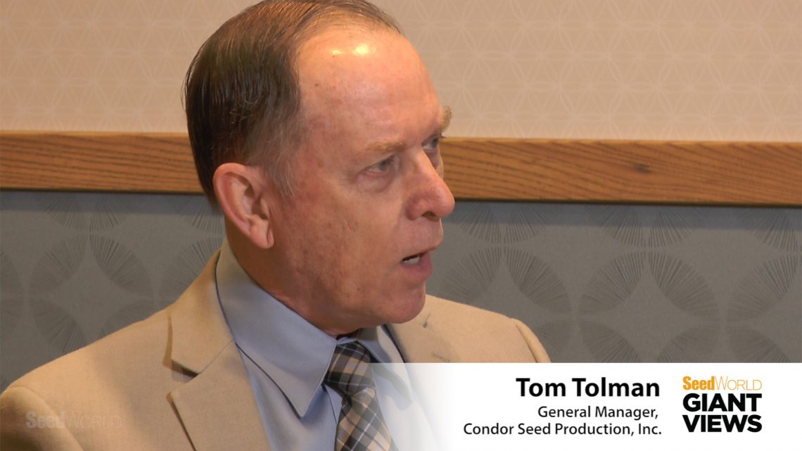 Tom Tolman (Condor Seed Production, Inc.) 30 Years Strong and Putting ...