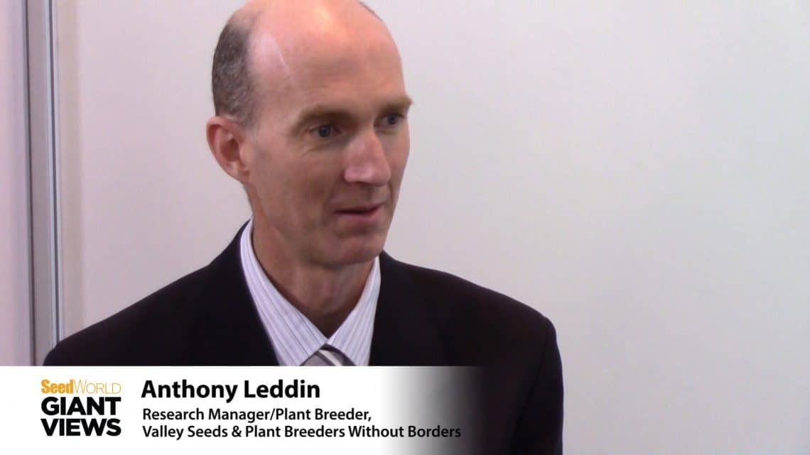Anthony Leddin (Plant Breeders Without Borders) Indiana Jones of the ...