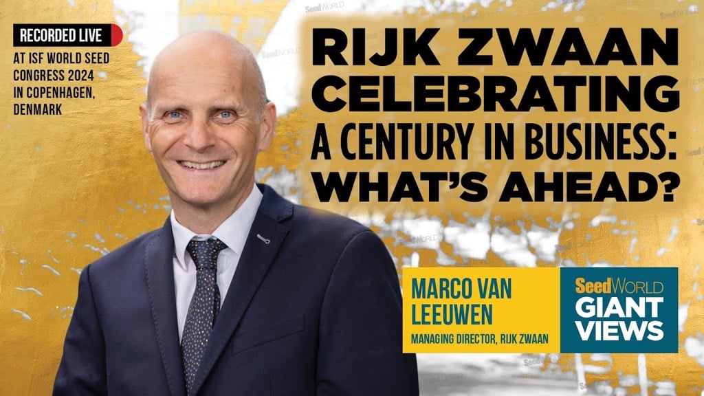 Rijk Zwaan Celebrating a Century in Business: What’s Ahead? - Seed World