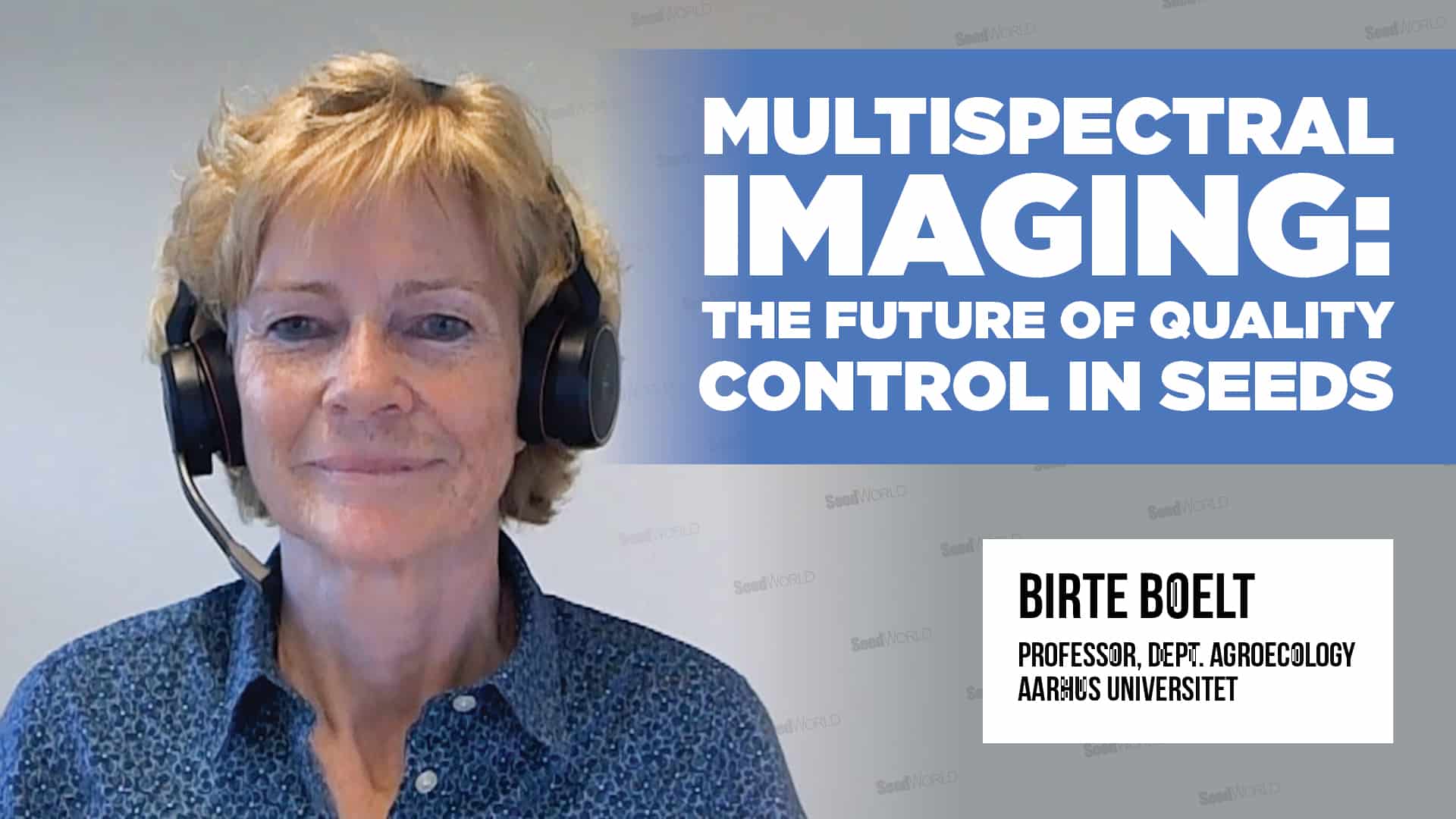 Multispectral Imaging: The Future of Quality Control in Seeds - Seed World