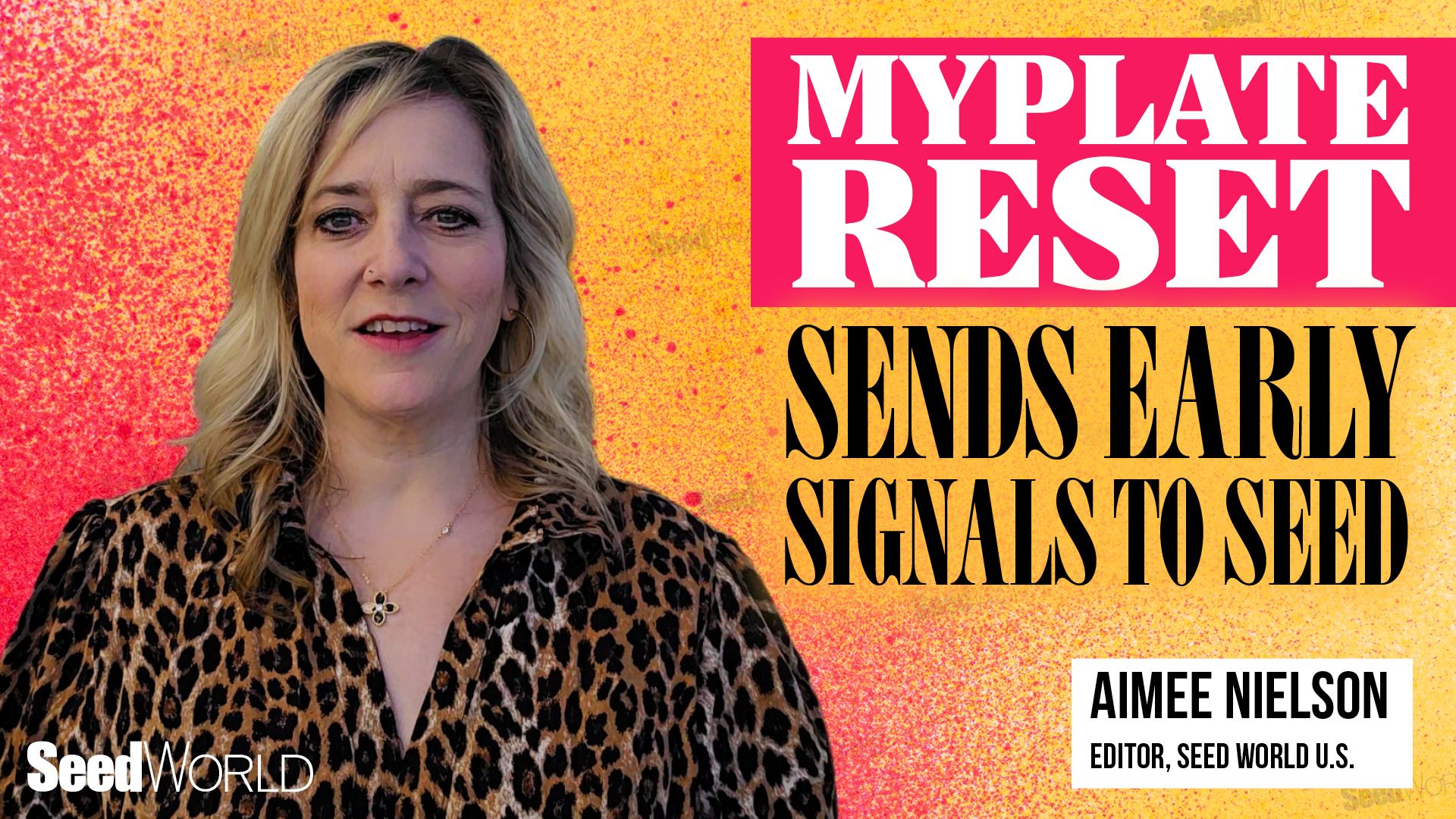 MyPlate Reset Sends Early Signals to Seed - Seed World